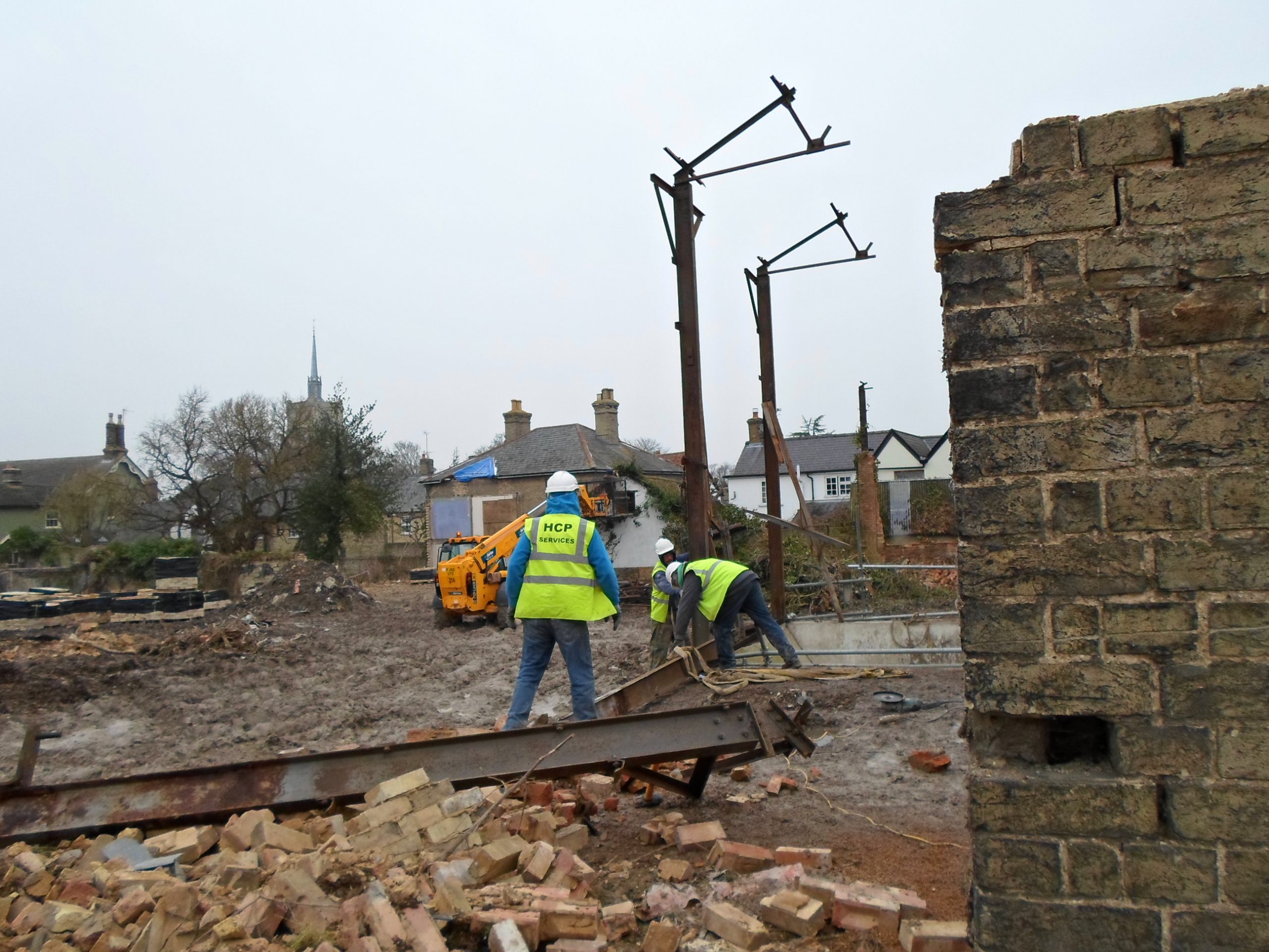 Whitby Farm demolition 2013 | House Histories | Ashwell Museum