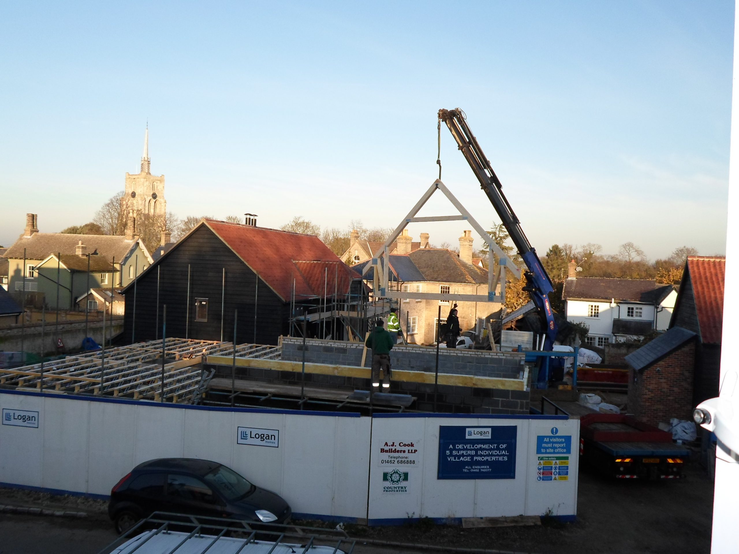 Whitby Farm redevelopment 2013/4 | House Histories | Ashwell Museum